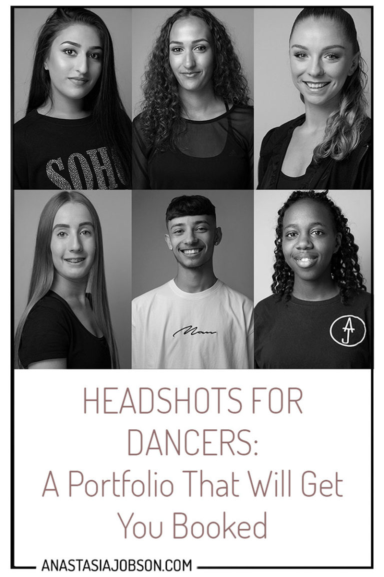 Headshots for Dancers: Portfolio to get you booked - Anastasia Jobson