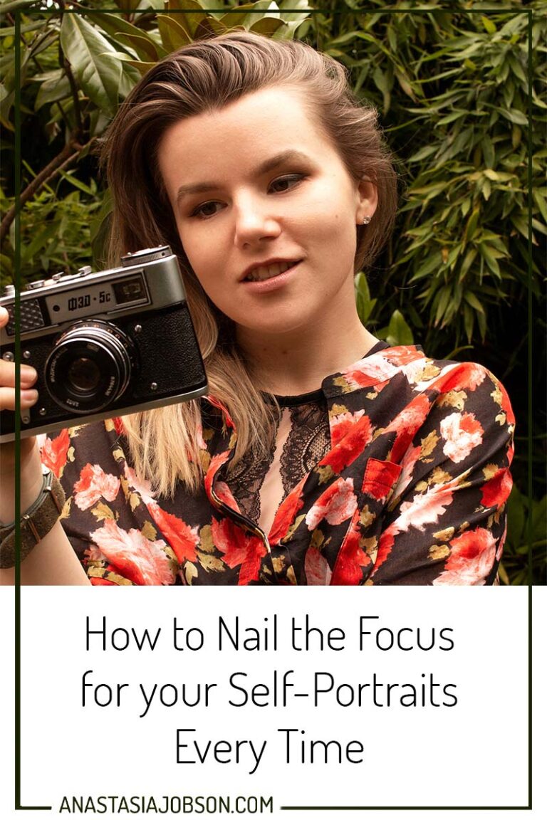 How to nail your camera focus for self-portraits - Anastasia Jobson