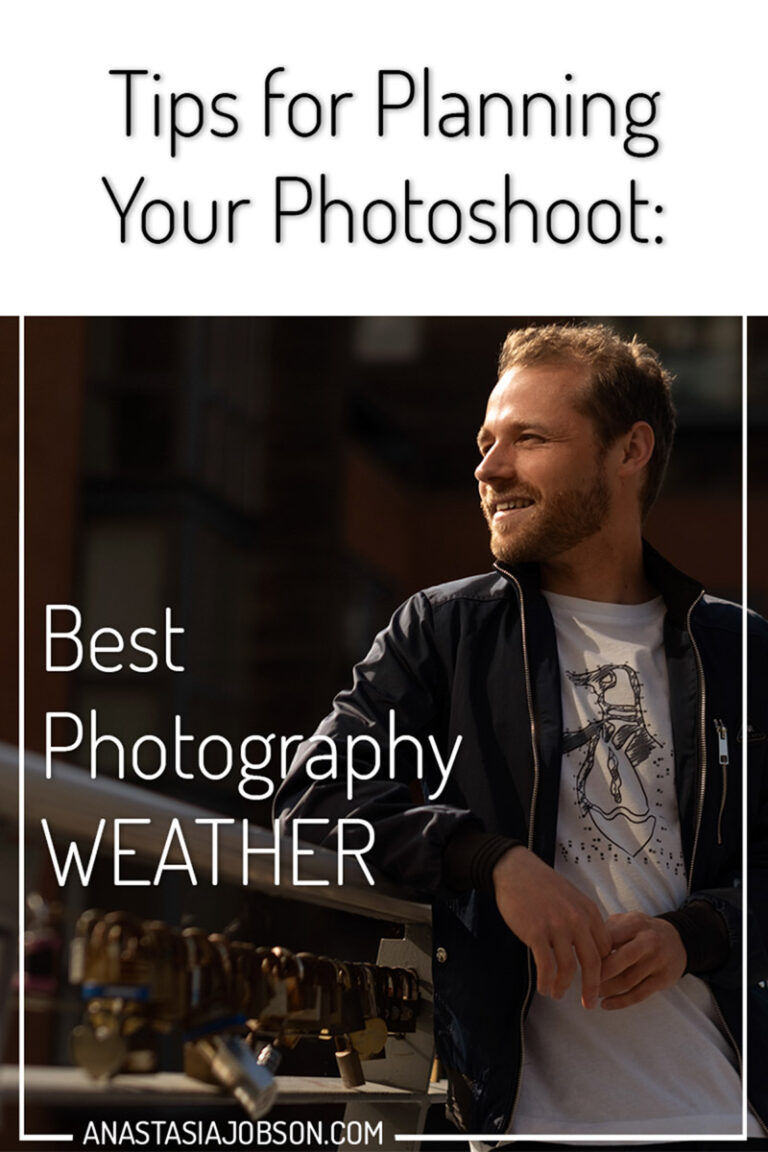 Best Photography Weather for a Portrait Photoshoot - Anastasia Jobson